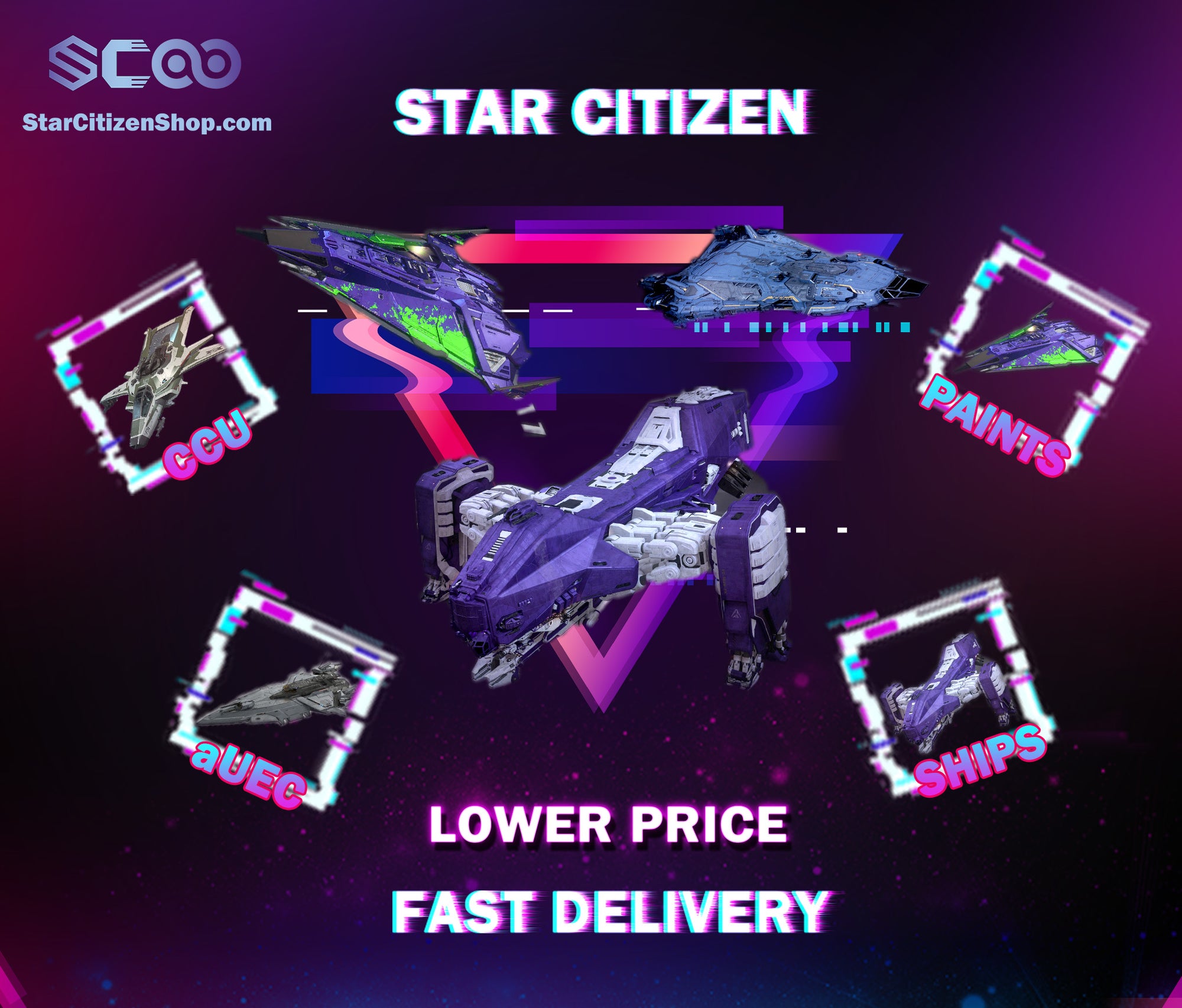 Buy Star Citizen aUEC And Ships | 24/7 Fast Delivery - StarCitizenShop ...