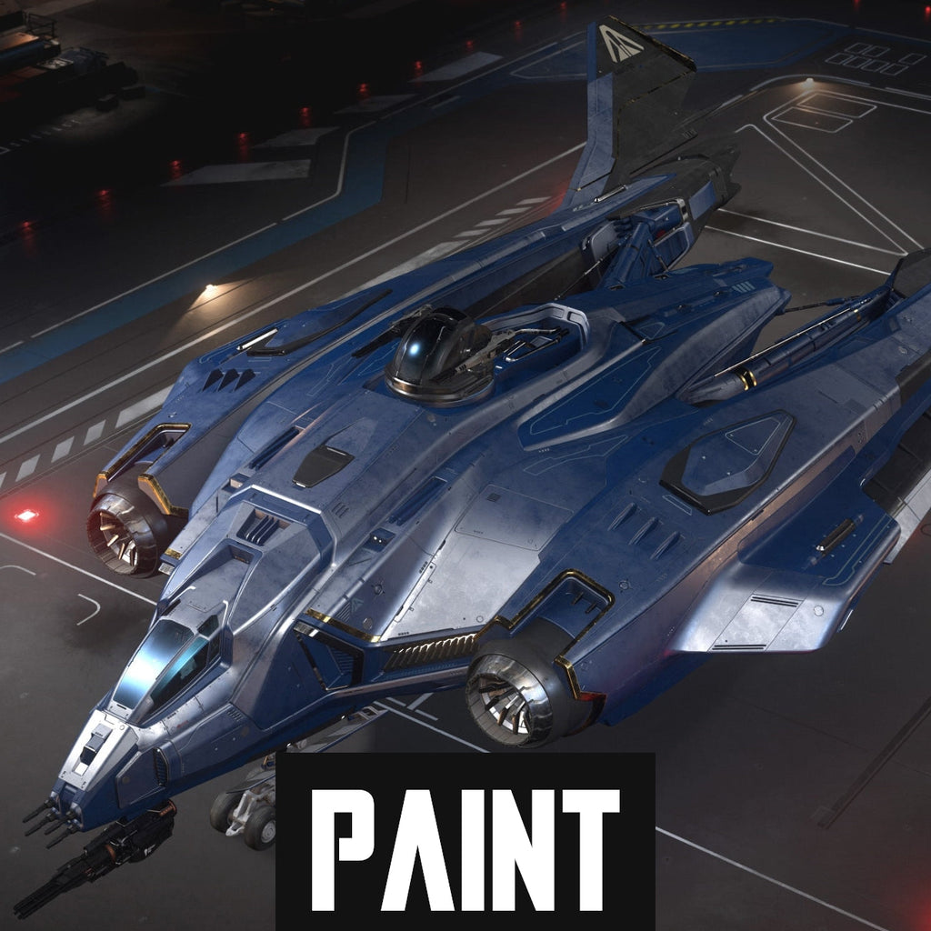 Vanguard - Invictus Blue and Gold Paint – Star Citizen Shop